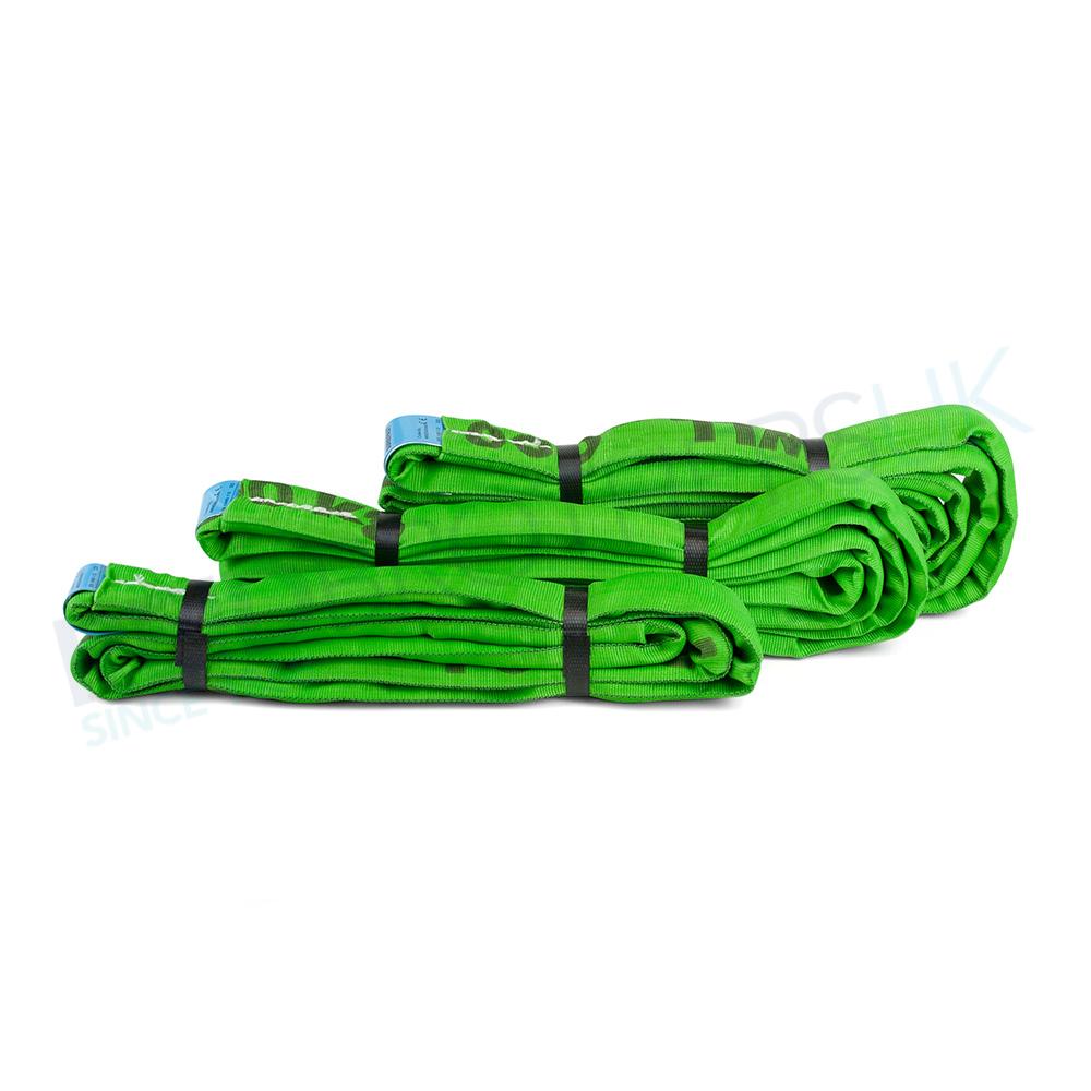 Lifting Slings: SureFast Endless Round Lifting Slings - Green (4m)