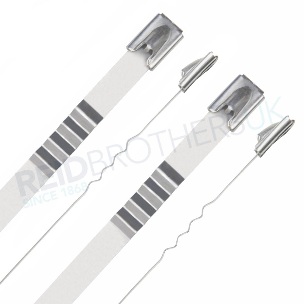 Uncoated Spring Type Stainless Steel Cable Ties