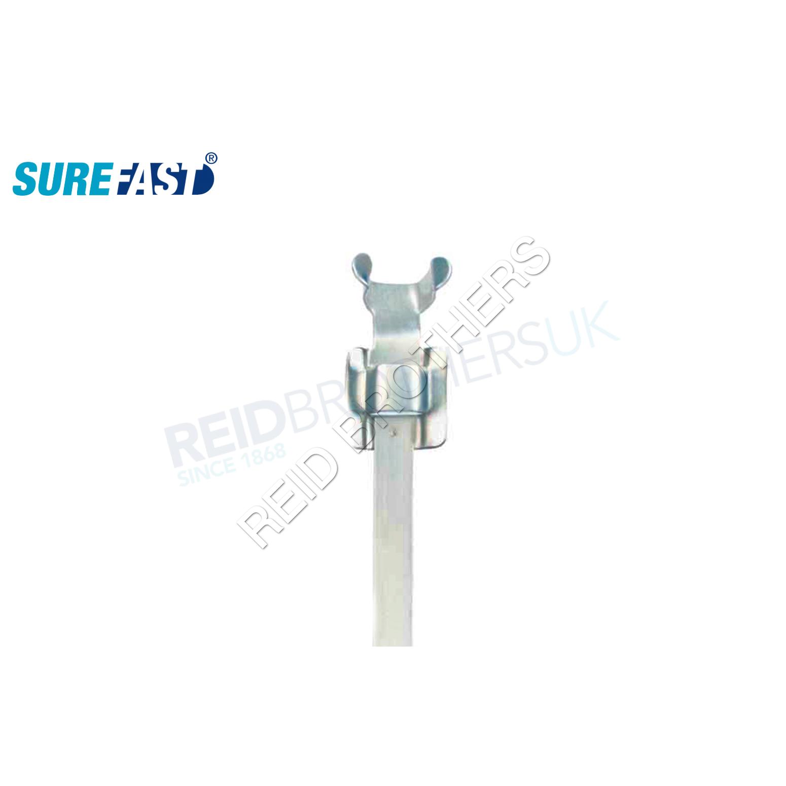 Uncoated Quick Release Stainless Steel Cable Ties