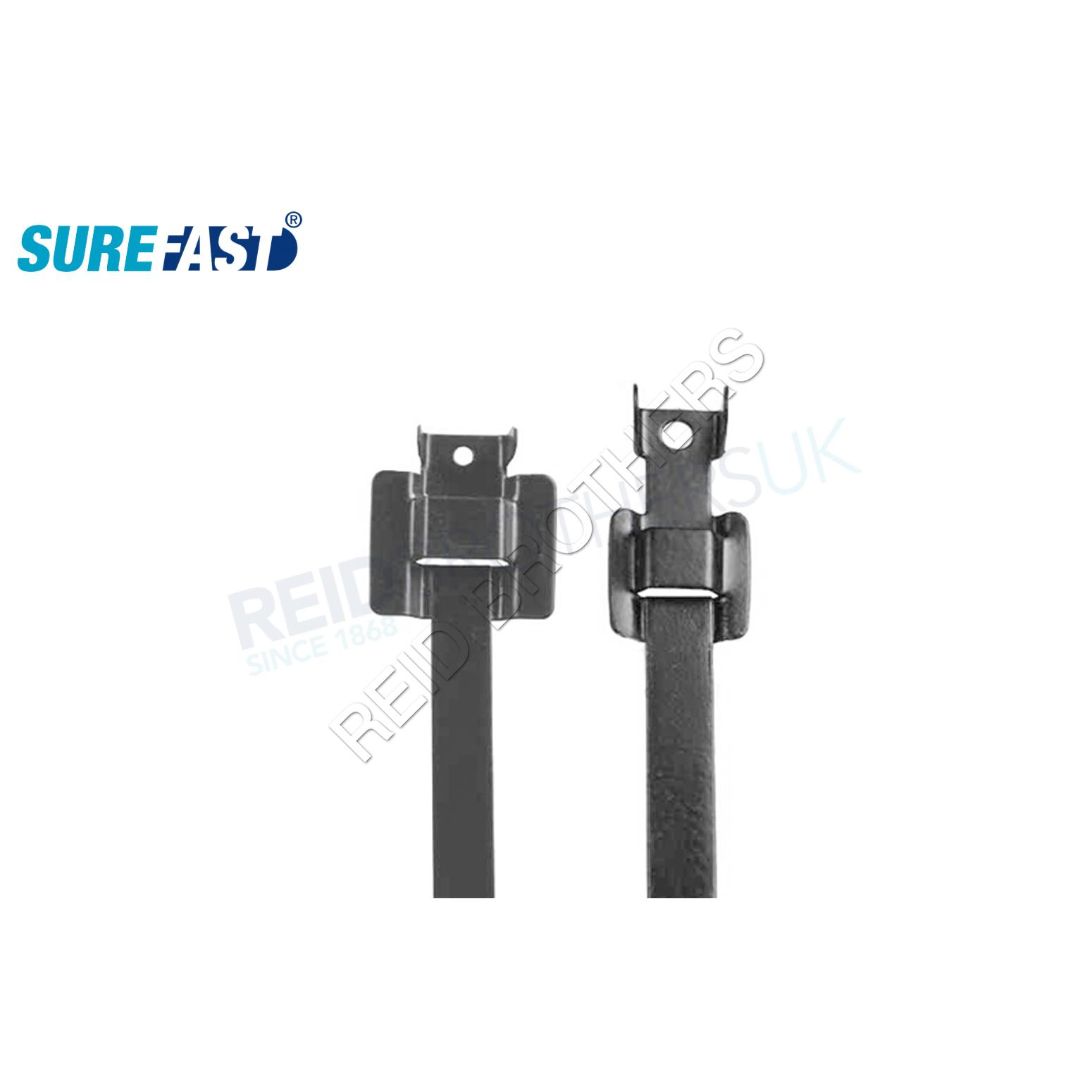 Coated Quick Release Stainless Steel Cable Ties