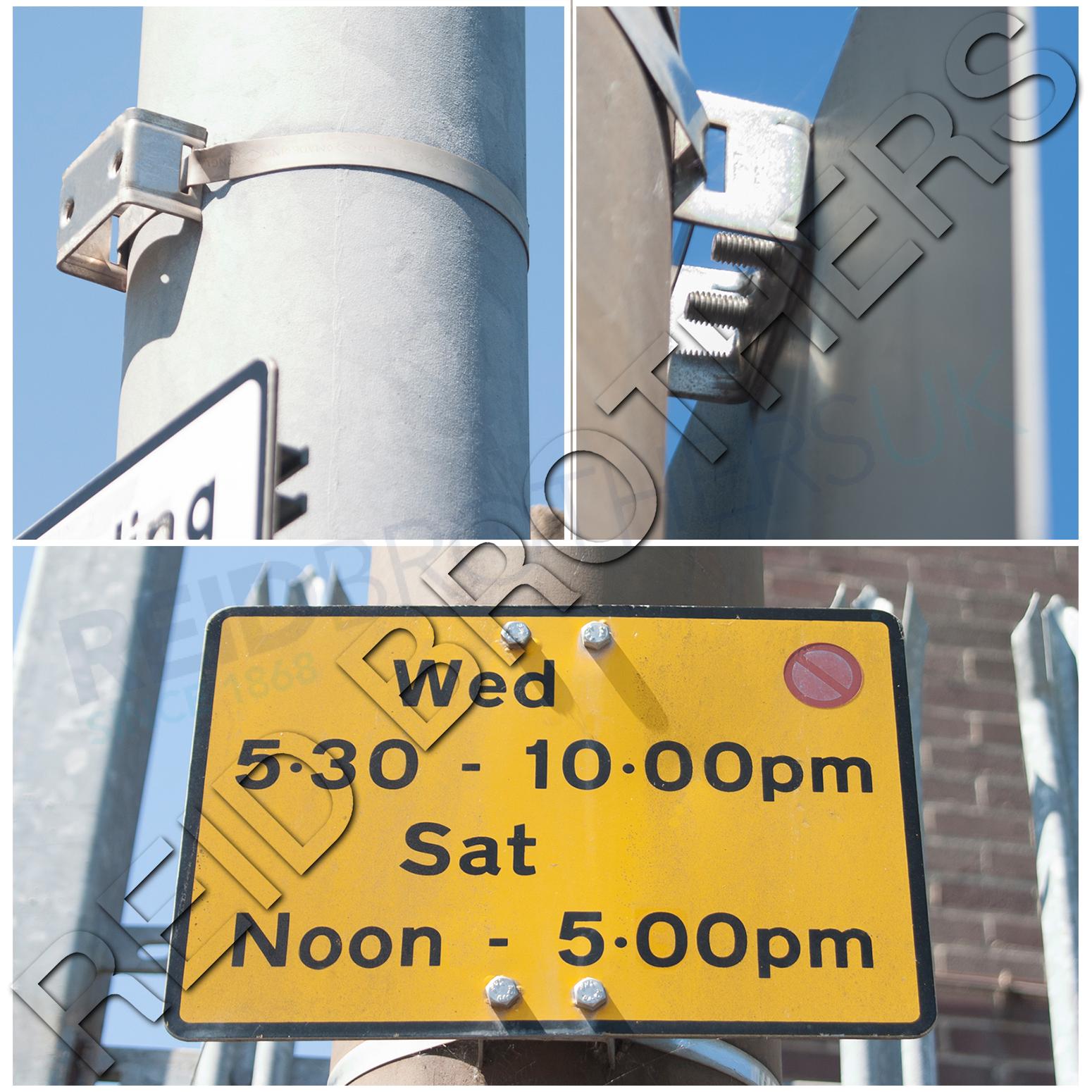Band-It 2 Bolt Brack-It | Sign Mounting